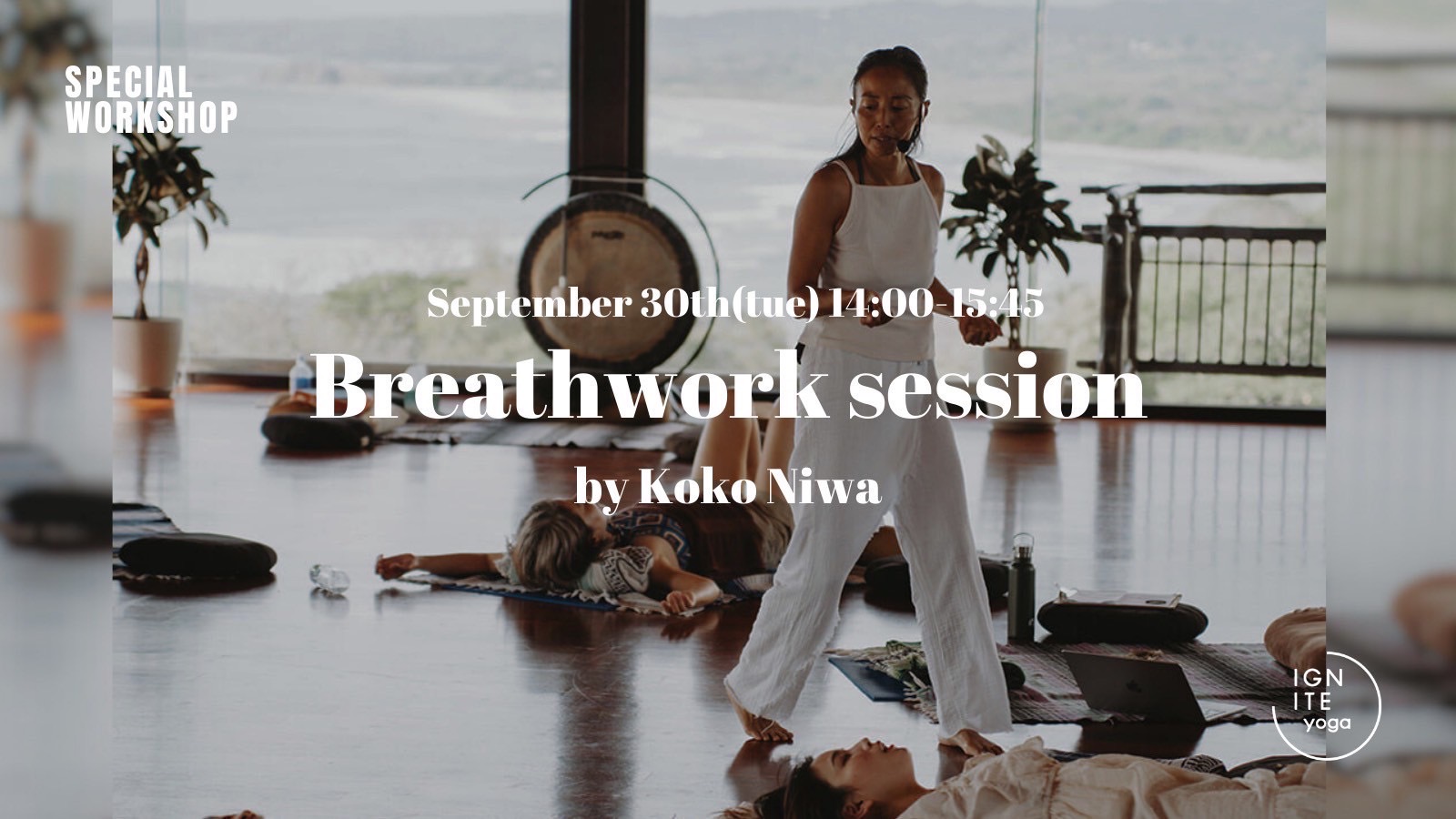 Breathwork session by Koko Niwa