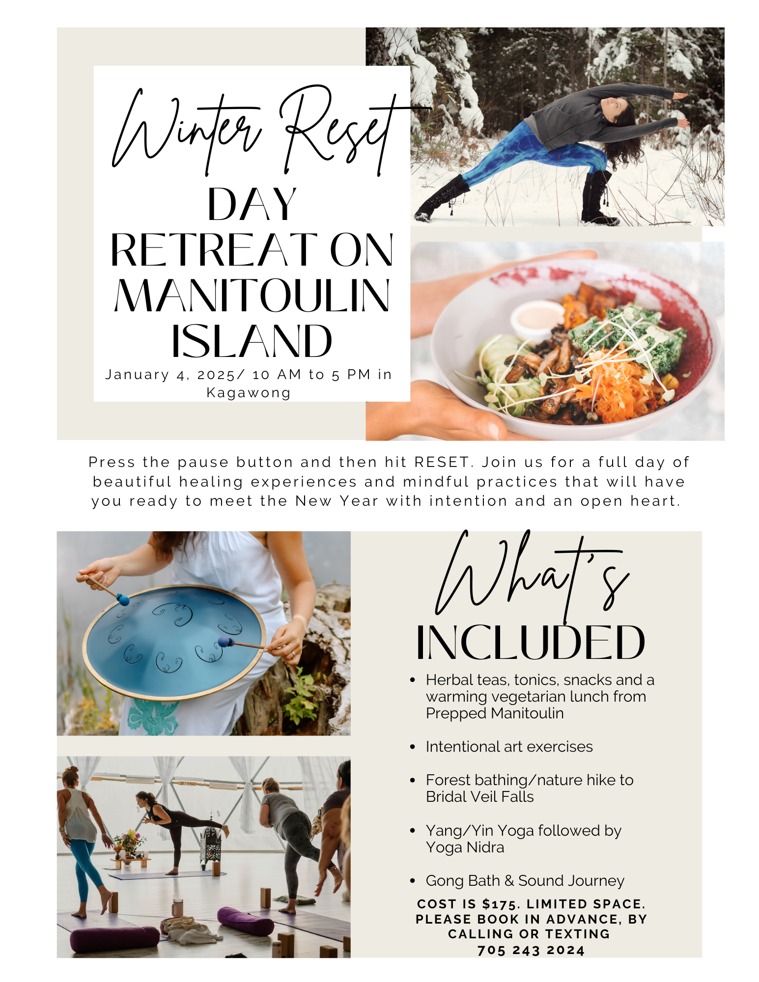 Winter Reset Day Retreat - Manitoulin Island