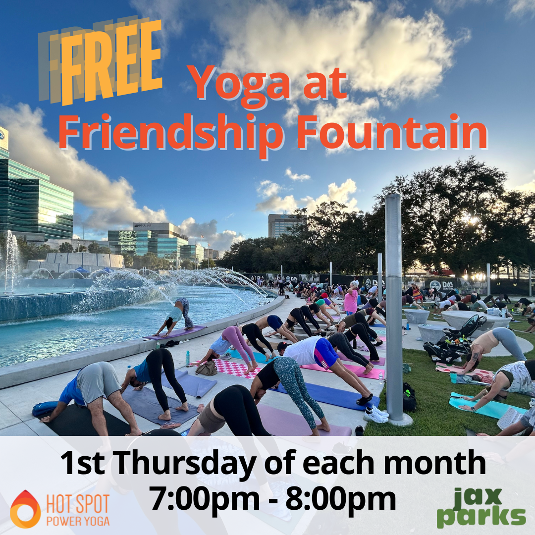 Yoga at Friendship Fountain