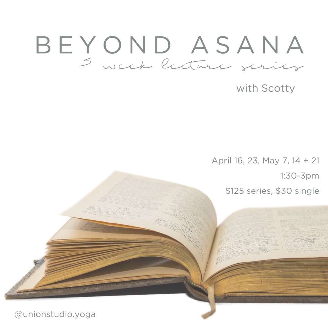 Beyond Asana Lecture Series