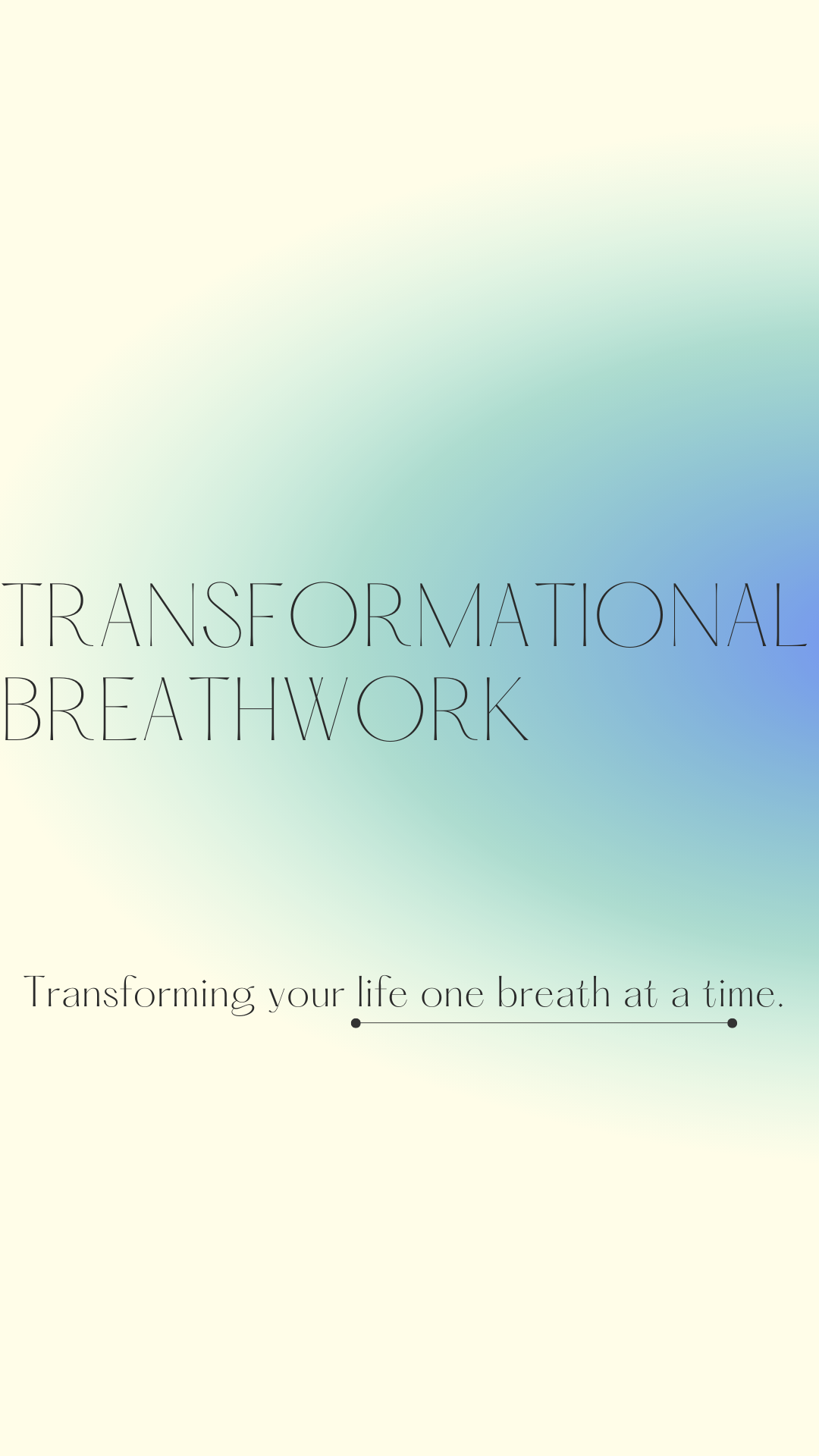 Transformational Breath Work